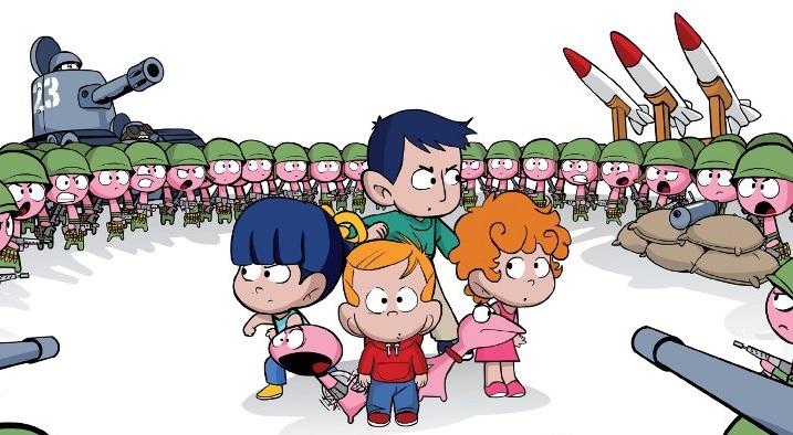 La Gran Batalla de los Gusis: Encanto infantil